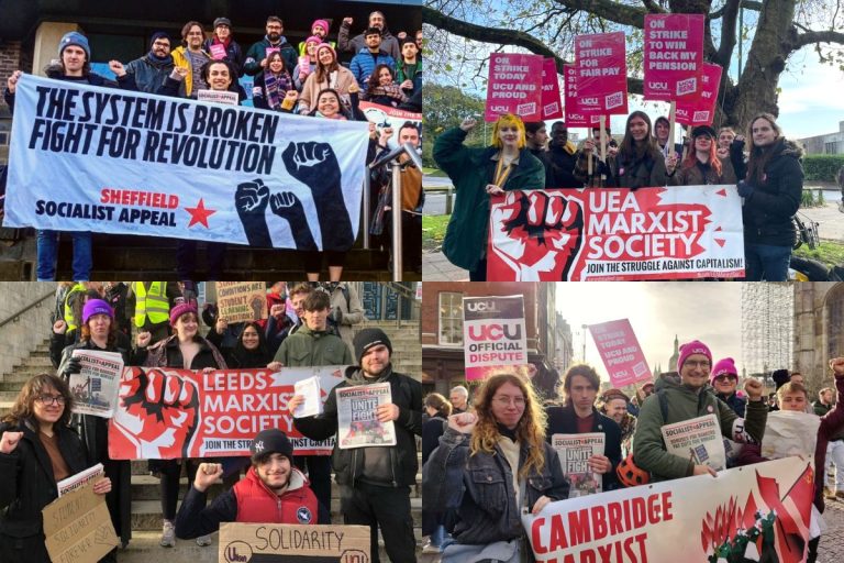 Student-staff solidarity: Reports from the UCU picket lines | The Communist