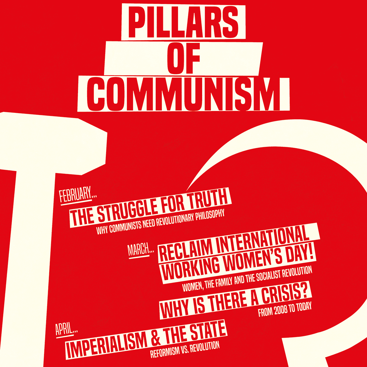 RCP launches 'Pillars of Communism' tour | The Communist